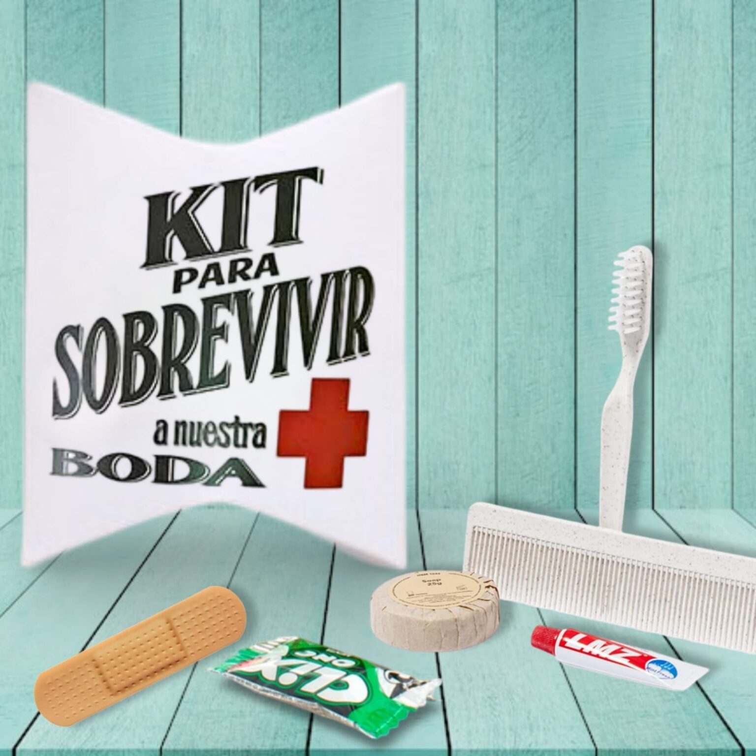 Kit anti-resaca para tu boda personalizado. - City Regalos